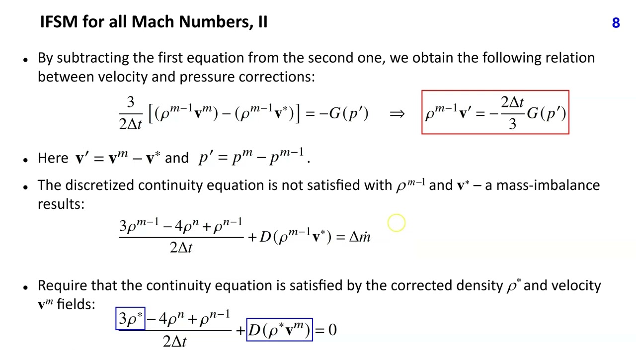 28. Solution methods for compressible flows