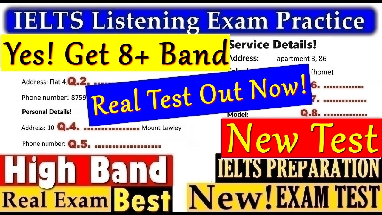 IELTS LISTENING PRACTICE TEST 2026 WITH ANSWERS | 15.05.2026