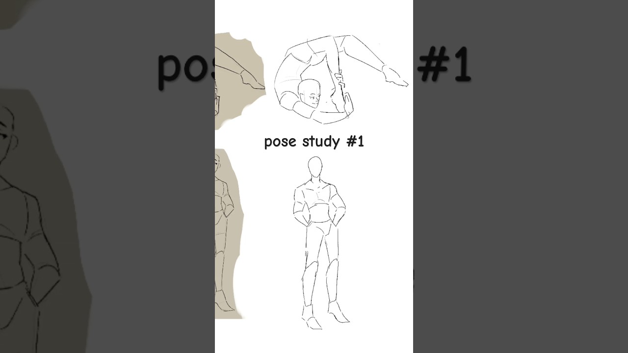 pose study // inspo mellon_soup on Patreon! #art #pose #anatomy