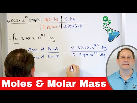 Calculating with Moles & Molar Mass in Chemistry
