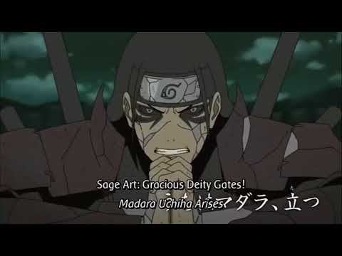 EDO MADARA VS EDO HASHIRAMA | NARUTO BATTLE