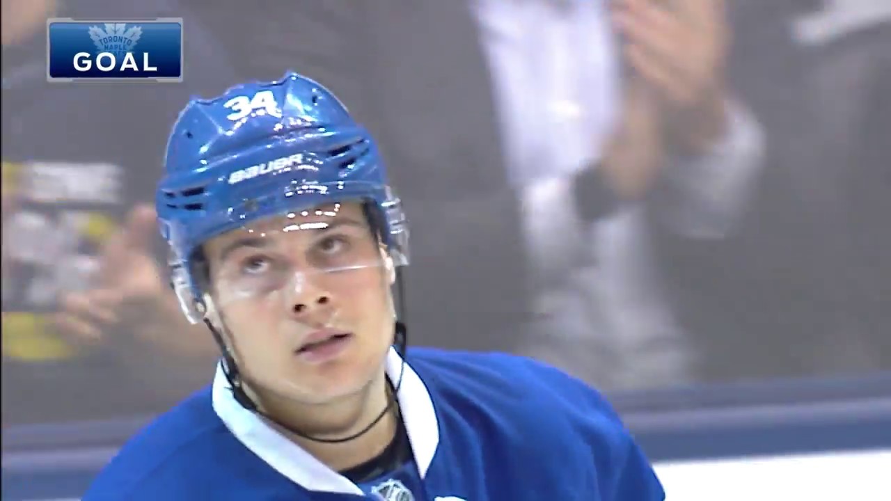 Gotta See It: Matthews scores 35th, breaks Clark's Maple Leafs rookie goals record