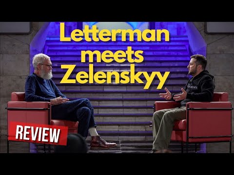 My Next Guest with David Letterman and Volodymyr Zelenskyy Netflix review