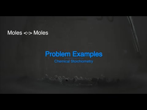 Mole to Mole Stoichiometry Problem Examples