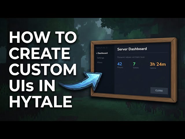 How to Create Custom User Interfaces in Hytale Using Java for Dynamic ...