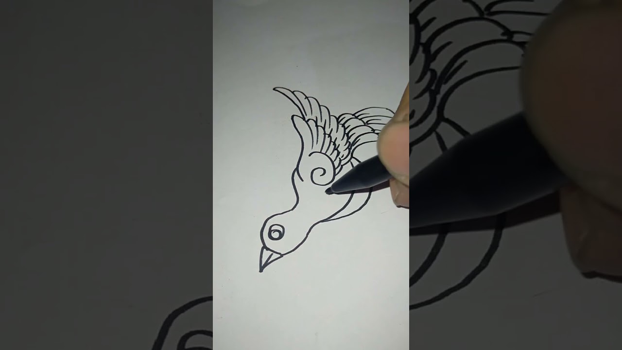 cara menggambar motif batik hewan, ragamhias fauna,animal#batik#ragamhias#motif#art#drawing#shorts