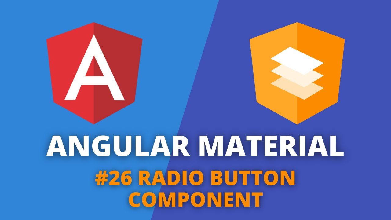 Angular Material #26 - Radio Button Component