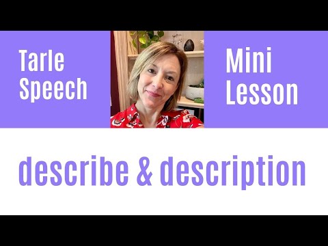 How to Pronounce DESCRIBE & DESCRIPTION - #SHORTS Quick English Pronunciation Mini Lesson