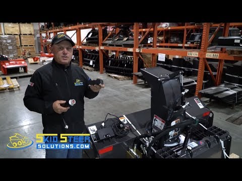 Bobcat 7-Pin Electrical Controls for Skid Steer Snow Blower | Warehouse Walkthrough