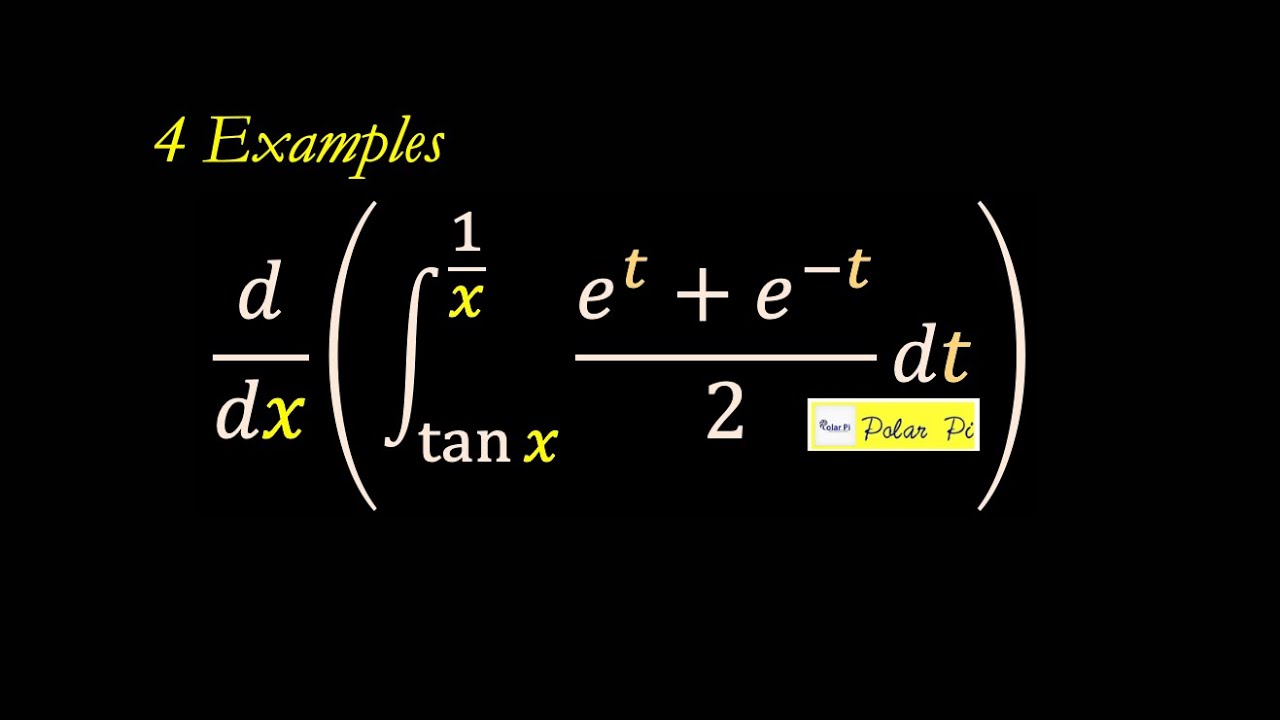Fundamental Theorem of Calculus (Big Picture and all necessary examples)