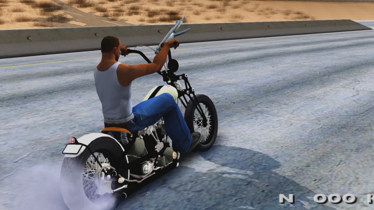 Harley-Davidson Sholvehead Chopper v 2.1 - GTA: SA