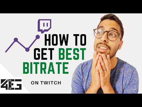 How to get BEST BITRATE on Twitch?