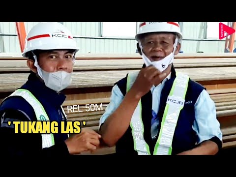 EXCELLENT PROJECT of INDONESIAN HIGH SPEED RAILWAY🔹️SINOHYDRO CORPORATION LIMITED (TUKANG LAS REL)❗