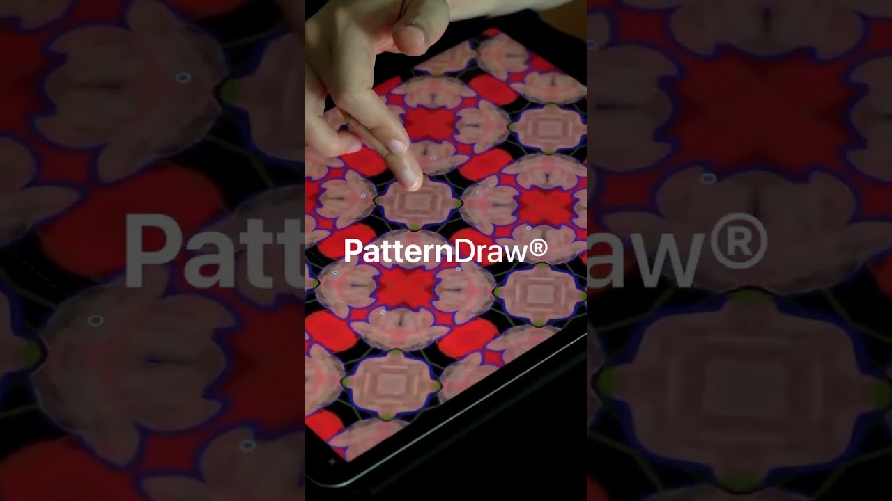 NEW APP— PatternDraw｜tailor-made for drawing patterns on iPad & iPhone #PatternDraw