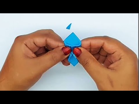 Foam Paper Flower | Room Decoration Ideas With Glitter Paper Flower ...