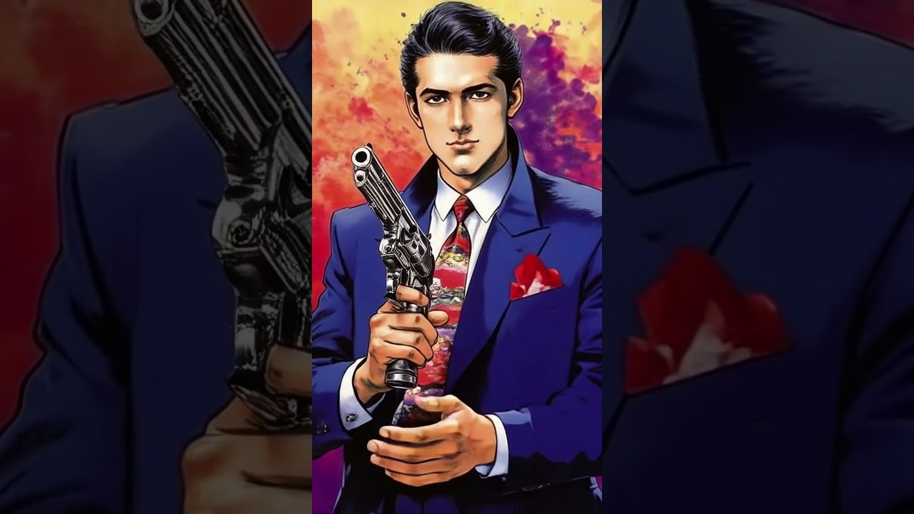 #shorts [AI Art Styles] 253 Ryoichi Ikegami Manga Illustration Style | Wan2.2