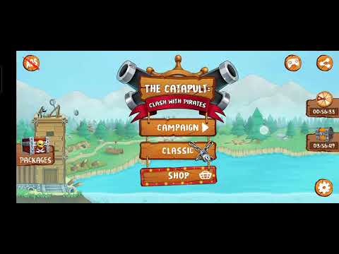 The Catapult: Castle Clash with Stickman pirates part 3