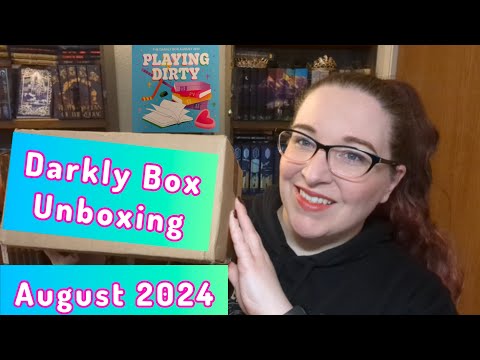 The Darkly Box August 2024: Playing Dirty ๐ The Darkly Bookish Box Unboxing