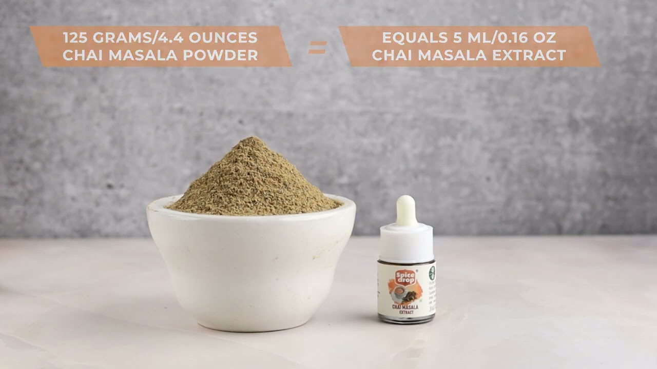 CHAI MASALA EXTRACT | Just 1 drop is all it takes
