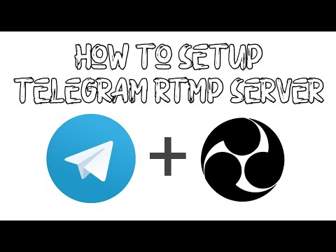 How To Setup Telegram RTMP Live Streaming On OBS Studio | Telegram New Update 2022