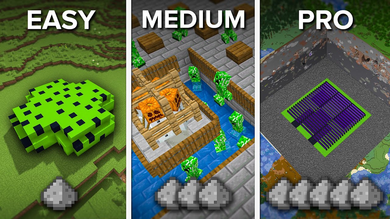 5 BEST Creeper Farms WORTH Building in Minecraft 1.21+ - Minecraft Builders