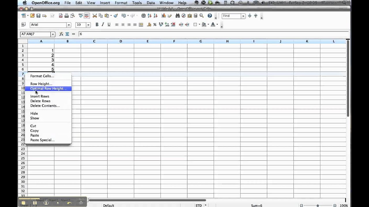 Basic Formulas in Calc.mp4