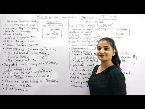 REET English || Difference between Grammar Translation Method and Direct Method || CTET, REET