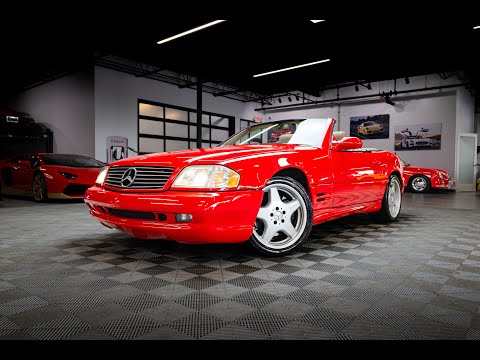 2002 Mercedes Benz SL500 R129! Only 29K original miles! SL2 Package, Magma Red and Xenon Headlights!
