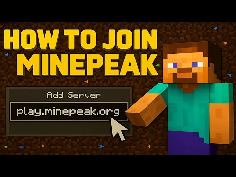 MinePeak (1.20/US) - The #1 Minecraft server's details, IP, vote link, and more