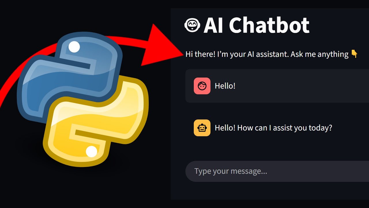 I Built an AI Chatbot with Python — and It Actually Talks Back!