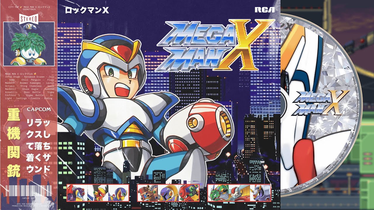 City Pop 🎷 Mega Man X Soundtrack 🌃