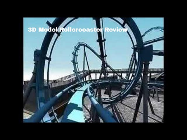 Rollercoaster 3D Model - FlatPyramid