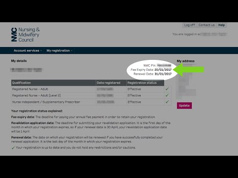 Nurse Revalidation: Your revalidation date