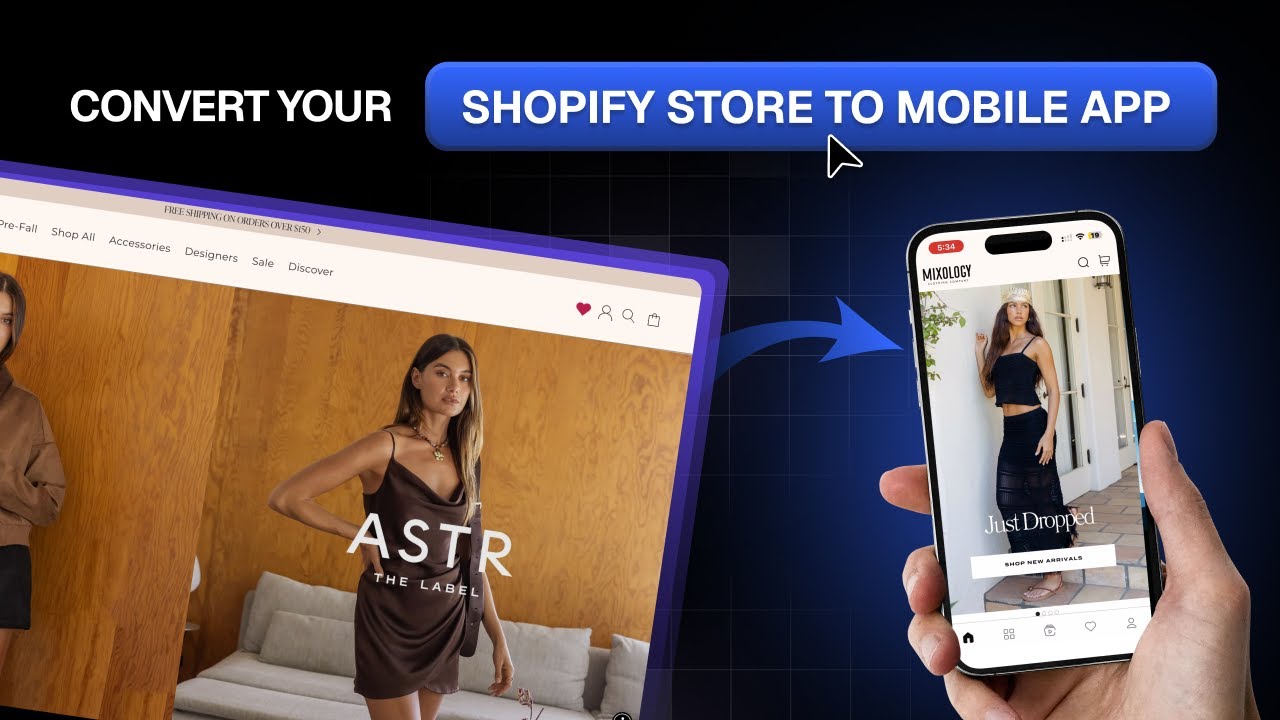 How to Convert Your Shopify Store to a Mobile App in 2025