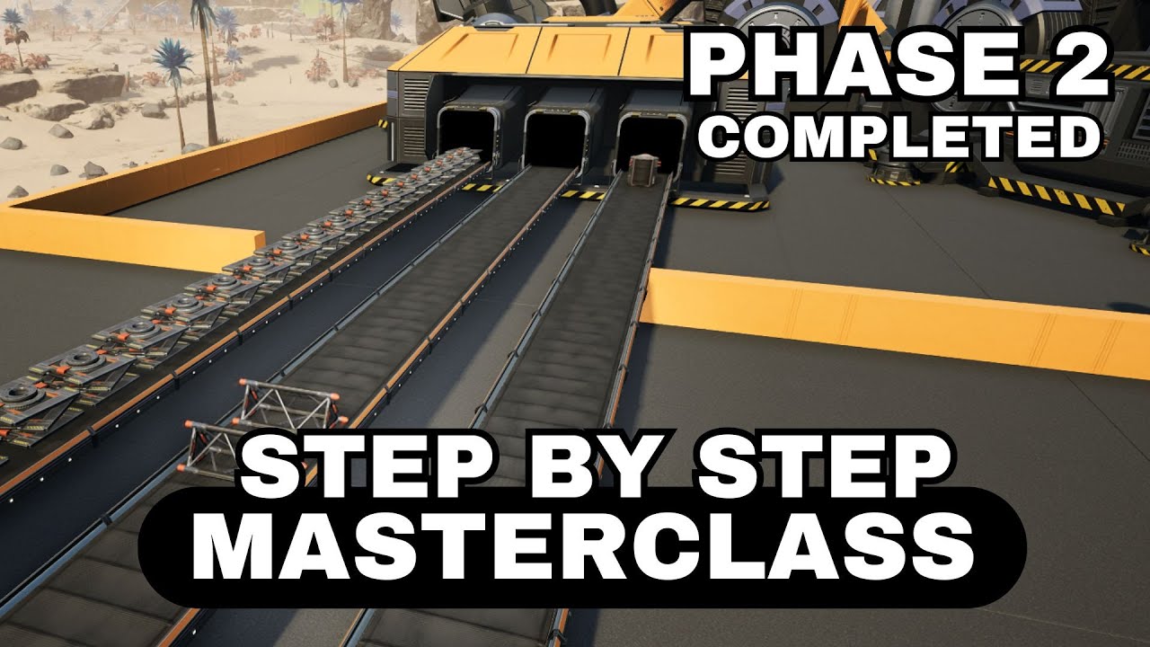 How to complete Phase 2 | Satisfactory 1.0 Masterclass
