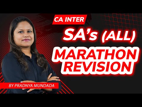 CA Inter | Revise All Standards on Auditing (SAs) in 5.5 hrs | Sep'25 Exams