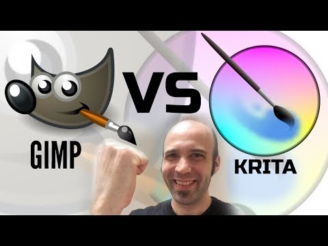 GIMP vs Krita (The pros and cons)