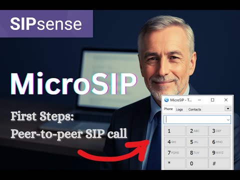 Spotlight: How to set up MicroSIP user agent for peer-to-peer calling