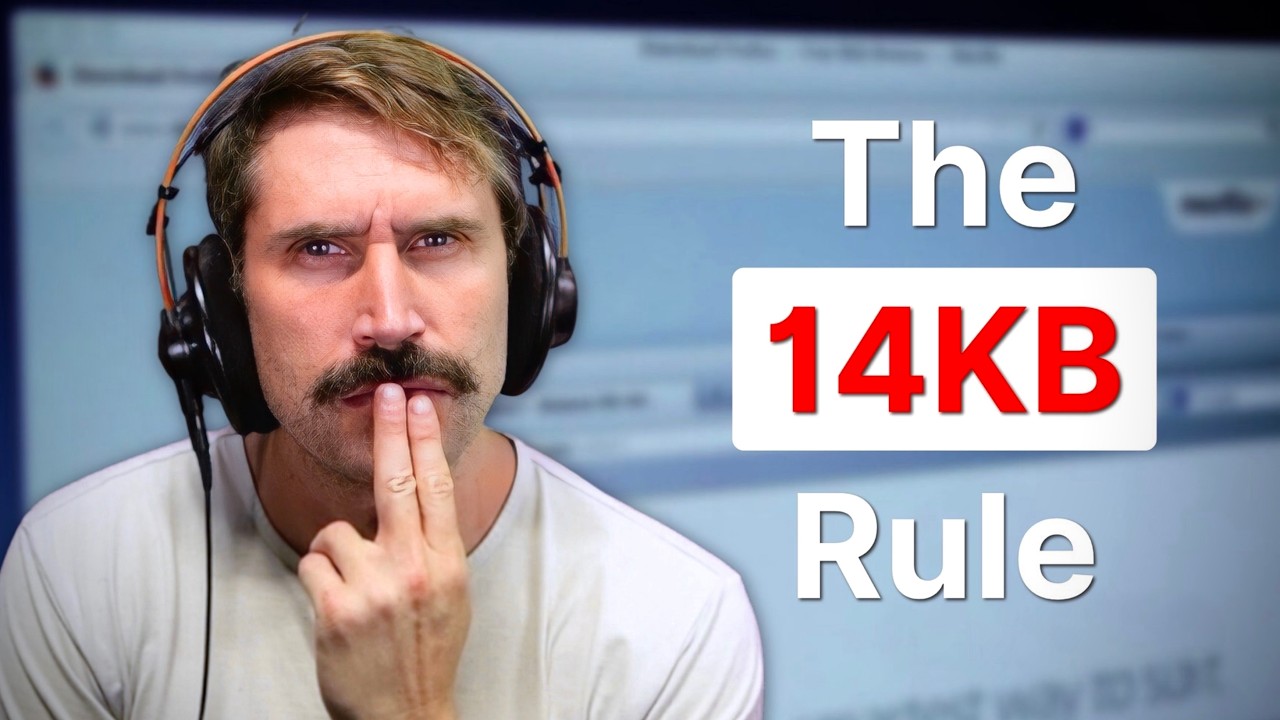 Why your website should be under 14kB in size