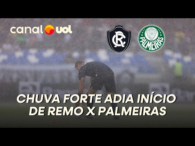 Palmeiras tem gol anulado no fim, empata com Remo e vê Fla se aproximar