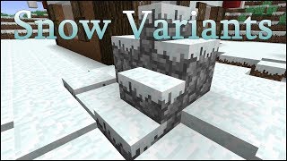 Snow Variants Mod Para Minecraft 1.14.4, 1.13.2, 1.12.2 | ZonaCraft