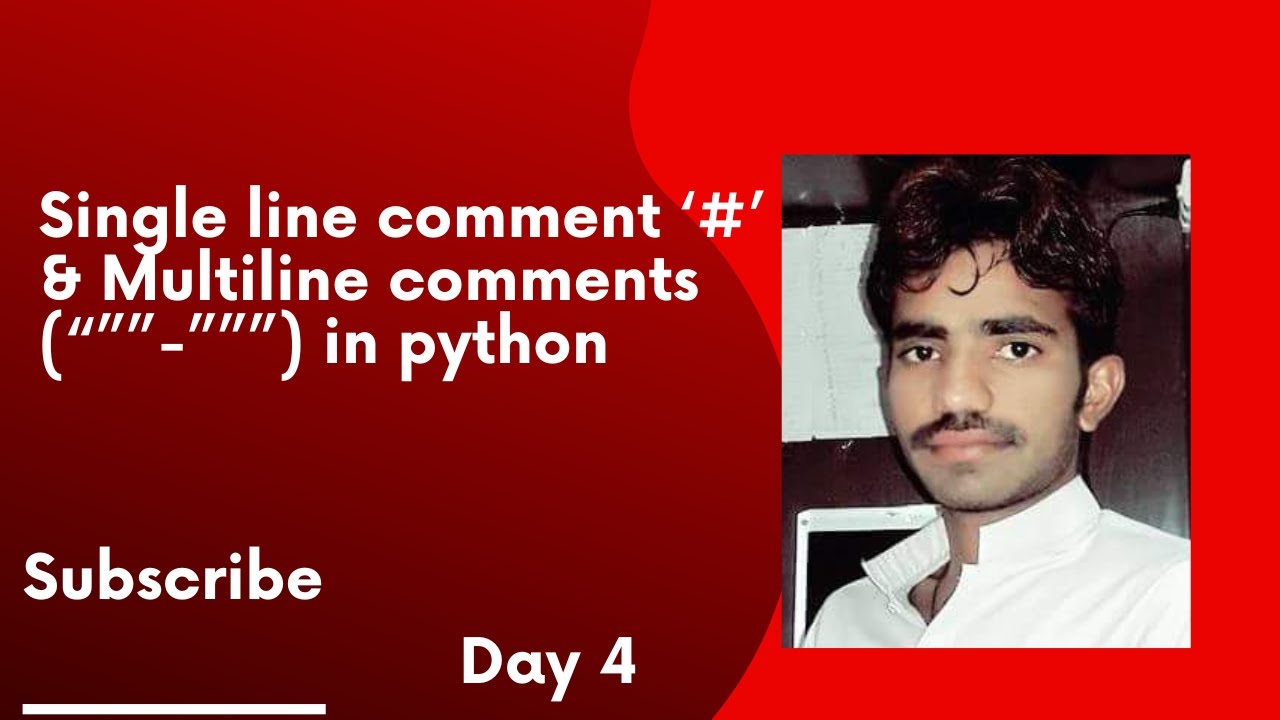 comments in python | Single line comment | Multiline comment in python | Beginner's Guide