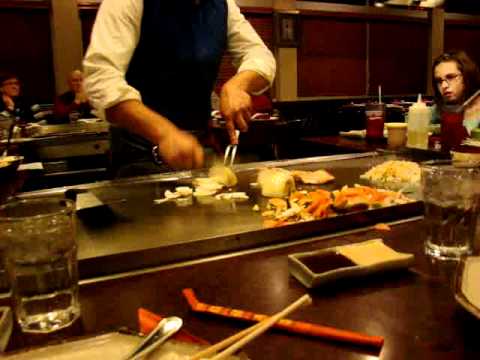 Japanese Steak House Samurai Chef 2/5 Blazing Onion