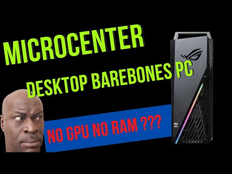 PC build Microcenter Barebones PC