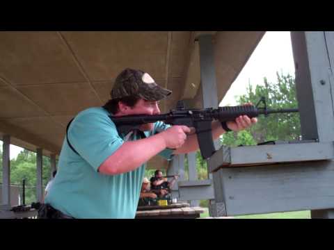 Shell Hits Camera EJR914 Shooting the M4 at the Range with GAPatriot