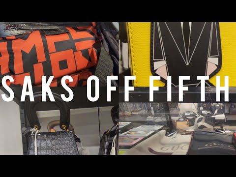 Saks Off Fifth Shopping Trip | Marc Jacobs, Longchamp, Staud, Gucci