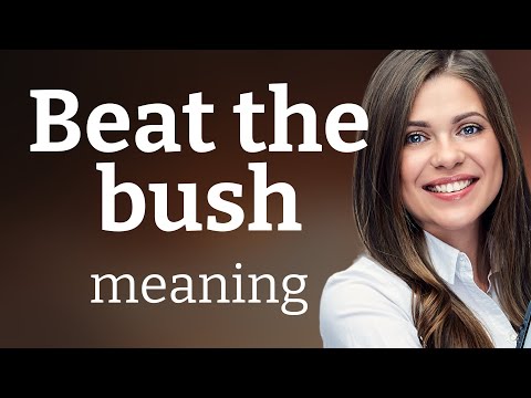 Beat Around the Bush: Unraveling the Phrase