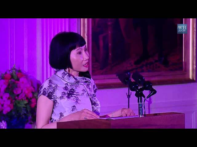 Amy Tan Reflects on Heritage and Identity at the White House | Galaxy