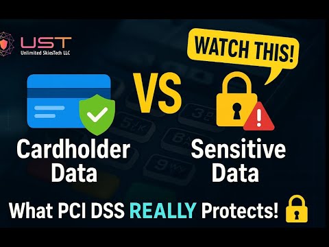 Cardholder Data vs Sensitive Authentication: What PCI DSS Protects & Why It Matters! 🔐💳