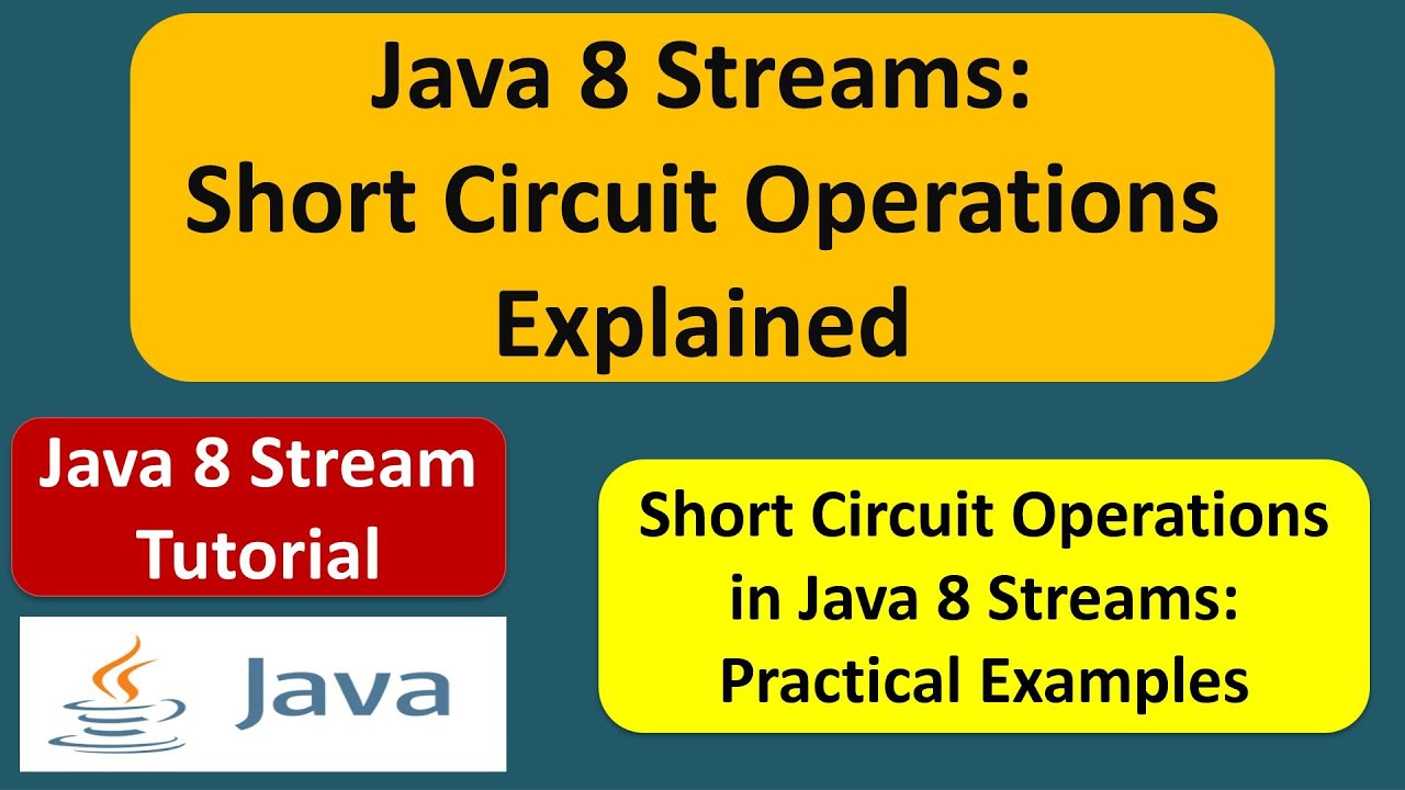 Java 8 Streams: Short Circuit Operations Explained | Streams in Java 8